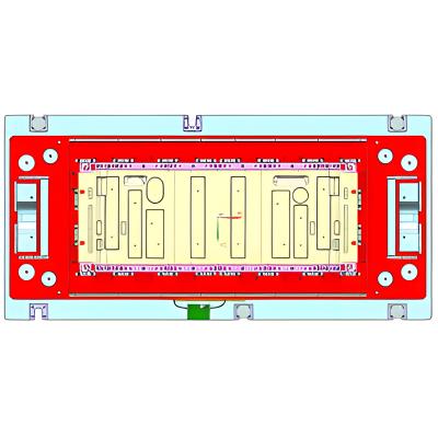 China Dishwasher Tub Wrapper Steel Stamping Kit 600mm Mould Die Cast Stamp for sale