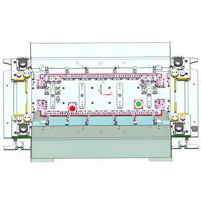 China Stage Die Dishwasher Stamping Die Tub Wrapper 10T Sheet Metal Stamping Dies for sale
