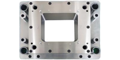 China DC04 Steel Stamping Die  Stage Dies And Stamping 850x550x345Mm For Microwave Oven Baffle for sale