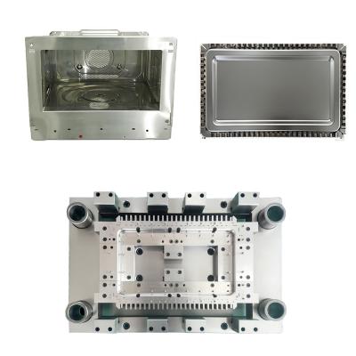 China DC04 Metal Stamping Die Microwave Oven Door SUS304 850MM Metal Stamping Designs for sale