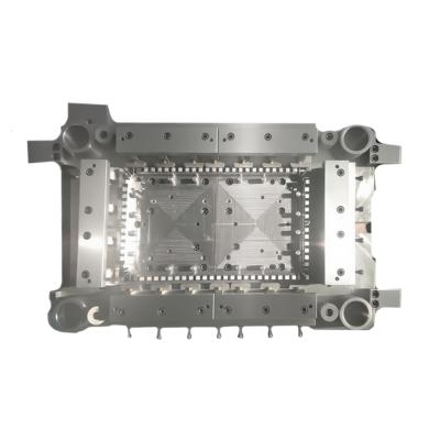 China 1TMetal Stamping Tooling DC04 Stage Tooling For Microwave Oven Door With Permanent Magnet Driving Motor for sale