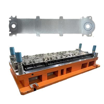 China Automotive Stamping Die for IGBT DE30 Baseplate with 1800 kg Die Weight and 205 mm Strip Width Sheet Metal Stamping Die for sale