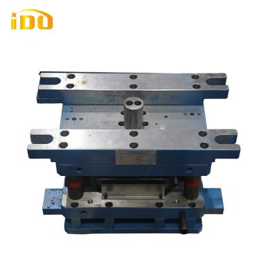 China 475 × 310 × 300 mm Sheet Metal Stamping Die 250 kg with 205 mm Feed Line Height for Washing Machine Drain Pump Cover Trim Panel for sale