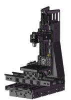 China HV5F-800 Five Sided Machining Center With 6000rpm Spindle BT50 Taper 24 Tool Magazine for sale