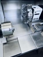 China Horizontal Slant Bed CNC Lathe Machine 350mm Tailstock Travel CNC Turning Center for sale