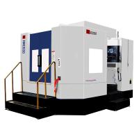 China HMC500 4-Axis Medium CNC Horizontal Machining Center , BT40 Spindle , KND System , Positioning Accuracy up to 0.003mm for sale
