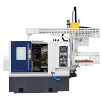 China HT05DSZY Digital Medium Duty Y-Axis Turning Center Double Spindle High Productivity for sale