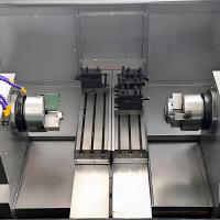 China ET04W High Precision 4-Axis CNC Turning Center Medium Duty Twin Spindle Slant Bed Automatic Tool Lathe for sale