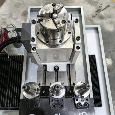 China CNC530 Vertical High-Accuracy BT40 Automatic 3-Axis Single Spindle CNC Drilling and Milling Machine for sale