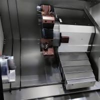 China HTL18D Heavy Duty High Precision Single Spindle CNC Turning Center with Servo Power Turret 380V Fanuc/GSK Control Tailstock for sale