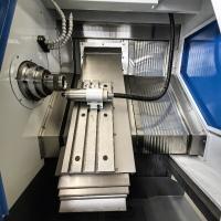 China Linear Guide Cnc Lathe with Large Inclined Bed Turning Center Slant Bed for sale
