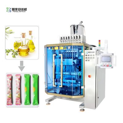 China Stainless Steel Automatic Liquid Pouch Packing Machine 4 Lane 30-50bags/min for sale