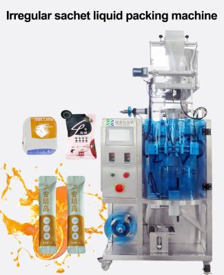 China Automatic Irregular Liquid Sachet Packaging Machine for Jelly / Thin Liquids for sale