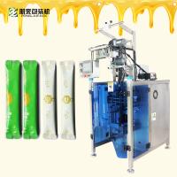 China Vertical Honey Packing Machine Automatic Liquid Sachet Filling 2.8kw for sale
