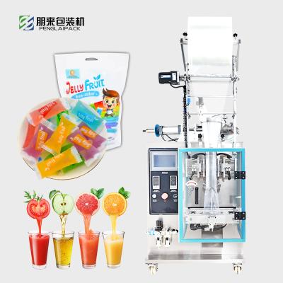 China PLC Control Automatic Liquid Packaging Machine For Jelly Filling Water Sealing for sale