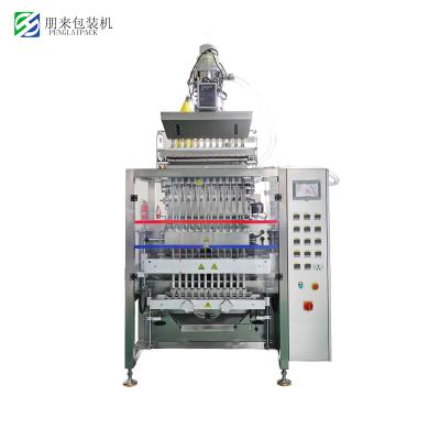 China 4/6 Lane Powder Packing Machine 30-50 Ppm 220V Servo For Back Seal Pouches for sale
