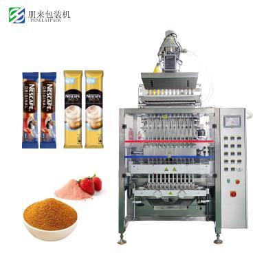 China Powder Sachet Multi Lane Packing Machine Pneumatic SUS316L Contact Parts for sale