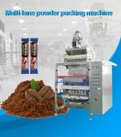 China Powder Sachet Multi Lane Packing Machine Pneumatic SUS316L Contact Parts for sale