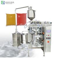 China PLC Control Automatic Liquid Packaging Machine 5.8kw For Ice Pop Honey Filling for sale