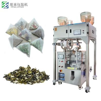 China Factory Direct Sale High Speed Automatic Tea Packing Machine Triangular Tea Bag Packaging Machine Ultrasonic Packing Machine Inner and Outer Tea Bag Packing Machine for sale