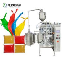 China Multi Servo Electronic Cam Paste Full Automatic Liquid Packaging Machine with High Precision Weighing ±1%, Anti-Drip, Suitable for High Viscosity Sauce Cream Honey Jam, SUS304 Intelligent PLC Control for sale