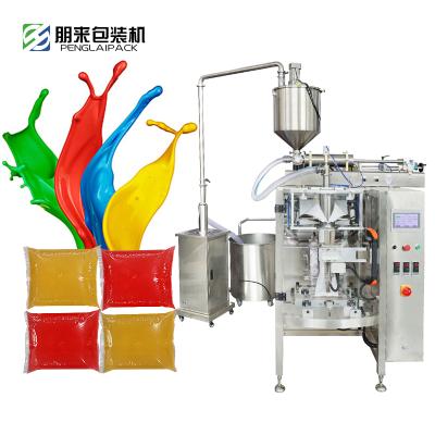 China Multi Servo Electronic Cam Paste Full Automatic Liquid Packaging Machine with High Precision Weighing ±1%, Anti-Drip, Suitable for High Viscosity Sauce Cream Honey Jam, SUS304 Intelligent PLC Control for sale