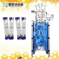 China 80-120 Bags /Min Liquid Sachet Packing Machine For Honey Drinks Lollipop 2.8kw for sale