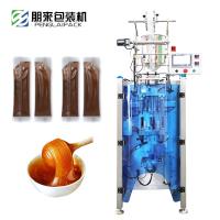 China 80-120 Bags /Min Liquid Sachet Packing Machine For Honey Drinks Lollipop 2.8kw for sale