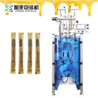 China 80-120 Bags /Min Liquid Sachet Packing Machine For Honey Drinks Lollipop 2.8kw for sale