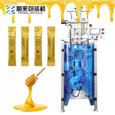 China Vertical Honey Packing Machine Automatic Liquid Sachet Filling 2.8kw for sale