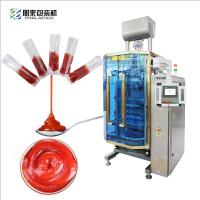 China Automatic Multilane 4 Side Sealing Packing Machine Liquid Shampoo Sauce Ketchup Pouch for sale
