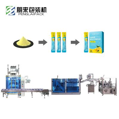 China Auto Box Carton Sachet Packaging Machine for Dry Syrup Powder Drinks Powder for sale