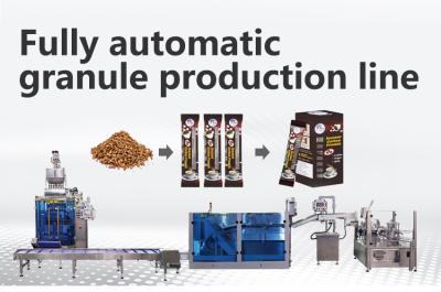 China Fully Automatic Multi-Lane Bag Making and Cartoning Machine with High Production Efficiency and Integrated Packaging Solution for sale