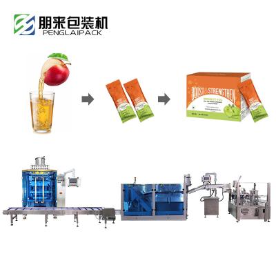 China Automatic Multi Lane Liquid Sachet Packing Machine with PLC Control and 4-Side Sealing for Efficient Packaging for sale