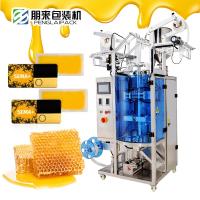 China Automatic Liquid Packaging Machine with PLC Control, Food-Grade 304 Stainless Steel, and 30-50bags/min Packing Speed for Honey and Irregular Bags for sale