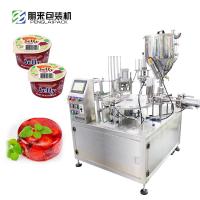China Multi Purpose Cup Filling Sealing Machine for Yogurt Milk Honey 10–100ml for sale