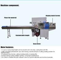 China Fully Automatic Horizontal Packaging Machine with PLC Control System Three Servos and 80-150bags/min Speed for sale