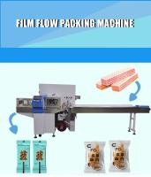 China Fully Automatic Horizontal Packaging Machine with PLC Control System Three Servos and 80-150bags/min Speed for sale