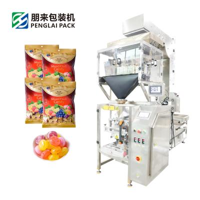 China Multifunctional 4-Head Linear Scale Filling & Wrapping Machine for Grain Seed Pet Food Hardware Powder for sale