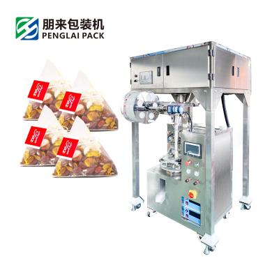 China Fully Automatic tea powder packing machine Triangular tea packaging machine tea packing machine automatic filling packaging machine for sale