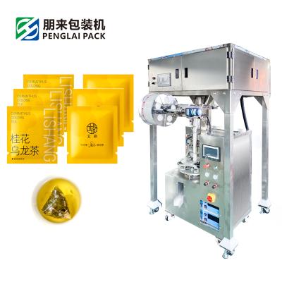 China OEM/ODM Supported Tea Packing Machine Triangular Tea Bag Packaging Machine Fully Automatic & Labor-Saving for sale