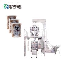 China Automatic Weighing packing Machine dried fruits bag machine rice filling packing machine leakproof packing machine single station packing machine plc control bag machine 50 bags min bag machine for sale