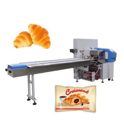China High Quality Durable Bread Baguette Croissant Bagel Pita Toast Sourdough Bread Cookie Donut Noodles Packaging Wrapper Machine for sale