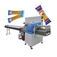 China High Quality Durable Bread Baguette Croissant Bagel Pita Toast Sourdough Bread Cookie Donut Noodles Packaging Wrapper Machine for sale