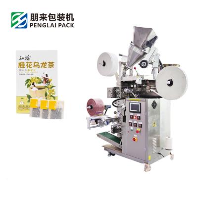 China Inner and Outer Tea Bag Automatic Packing Machine Earl Grey Chai Tea Green Oolong White Herbal Packing Machine for sale