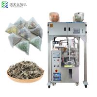 China Automatic Electric Loose Leaf Green Tea Tea Bag Packing Machine with PLC Control Filter Paper Sachet Sealing & Labeling for sale