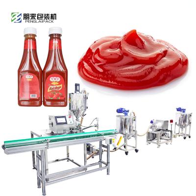China Tomato Sauce And Jam Paste Filling Machine Bottle Liquid Filling Machine Liquid Juice Filling Machine Honey Stick Filling Machine for sale