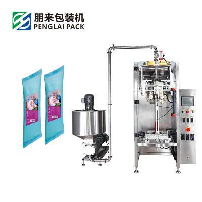 China Liquid Packaging Machine Automatic Juice Packaging Machine Liquid Milk Honey Ketchup Filling Machine Food Bagging Sauce Packing Machine Liquid Vacum Packing Machine for sale