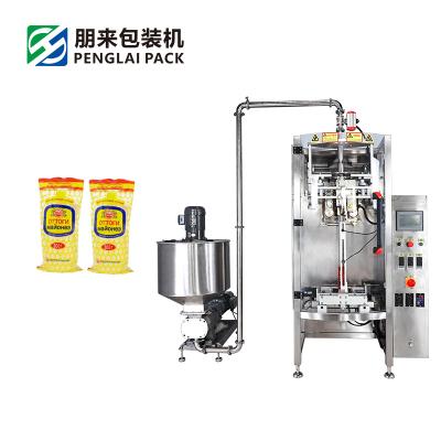 China Vertical Ketchup Sachet Sauce Vacuum Automatic And Sealing Fillingliquid Packaging Liquid Packing Machine Liquid Packaging Machine Vacum Packing Machine for sale