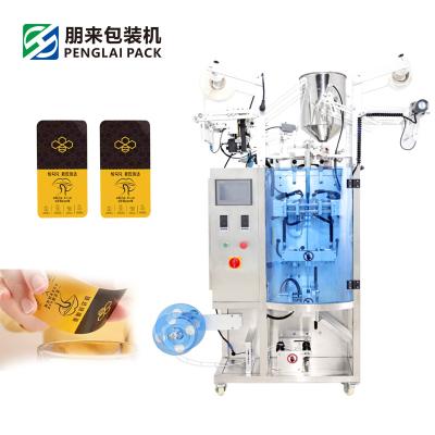 China Hot Sell Sauce Filling Machine Easy Snap One Hand Open Sachet Honey Card Type Liquid Packing Machine for Small Business for sale